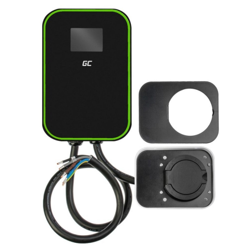 GREEN CELL WALLBOX EV POWERBOX 22KW WITH SOCKET & RFID - Elektriauto laadijad ja tarvikud ...