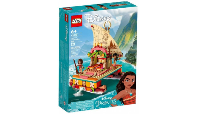 LEGO DISNEY PRINCESS 43210 MOANA'S WAYFINDING BOAT - LEGO - Photopoint