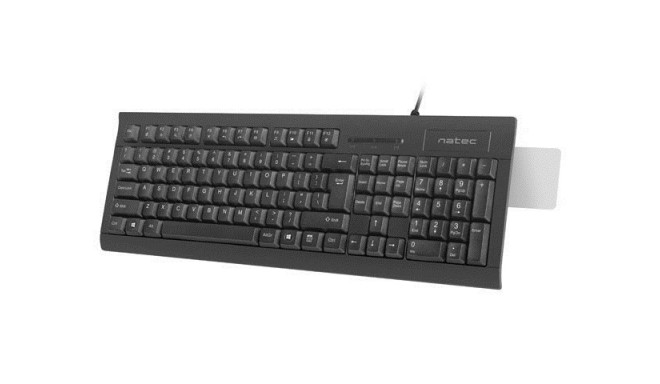 Natec MORAY Keyboard with Smart ID Card Reader - Klaviatuurid - Photopoint