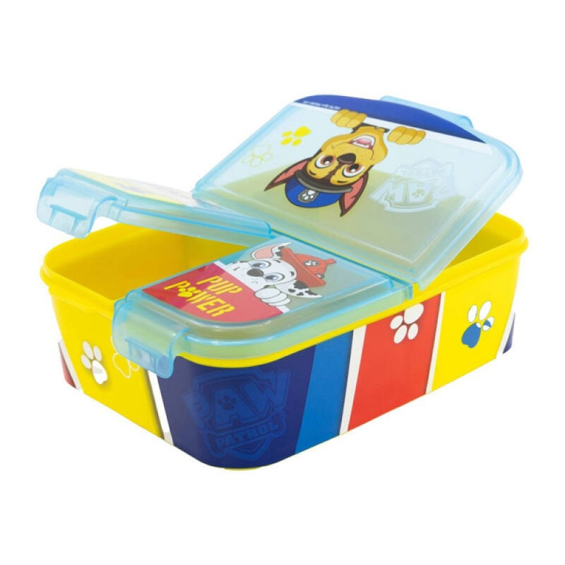Lunch Box for Kids STOR 74620 3 Compartments Paw Patrol Chase (yellow ...