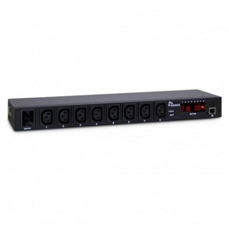 Inter-Tech SW-0816 power distribution unit (PDU) 8 AC outlet(s) Black ...