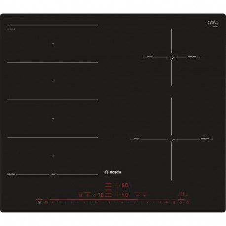Bosch Serie 8 PXE601DC1E hob Black Built-in Zone induction hob 4 zone(s ...