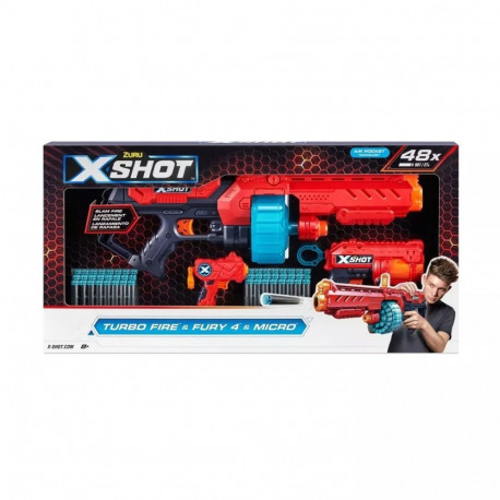 Dart Blasterite Komplekt ZURU X-SHOT EXCEL KOMBO KOMPLEKT - TURBO FIRE ...