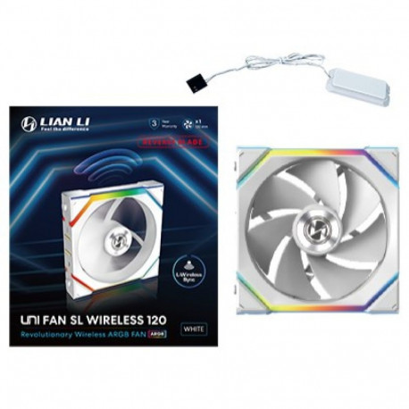 Lian Li UNI FAN SL Wireless 120 Reverse Blade Computer case 12 cm White ...