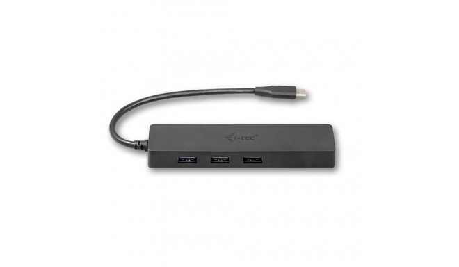 i-tec Advance USB-C Slim Passive HUB 3 Port + Gigabit Ethernet Adapter ...