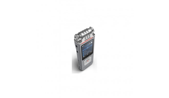 Philips DVT4115 Digital Voice Tracer Flash card Chrome, Silver ...