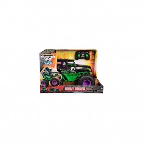 Monster Jam , Official Smash & Bash Grave Digger Remote Control Indoor ...