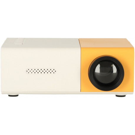 Mini projector LED, yellow/white - Projectors - Photopoint