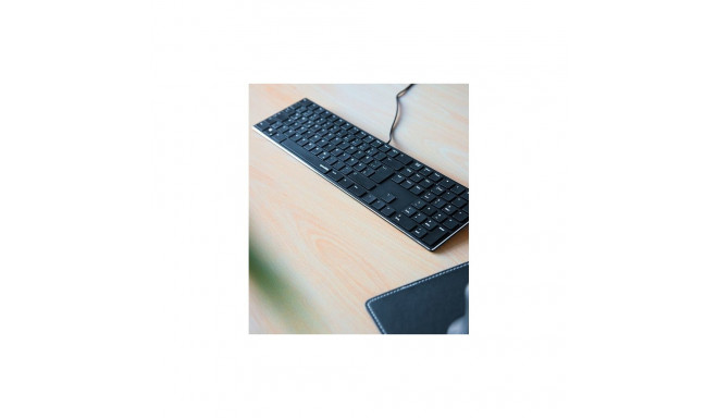 RIVA Slim Metal Scissor Keyboard, black - DE Layout - Klaviatuurid ...
