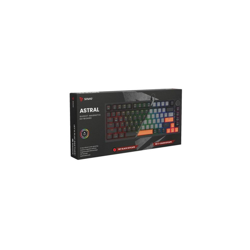 Savio ASTRAL BLACK JADE keyboard Gaming USB QWERTY US International ...