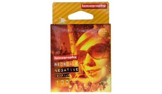 Lomography film 100-120×3 Redscale - Films - Nordic Digital