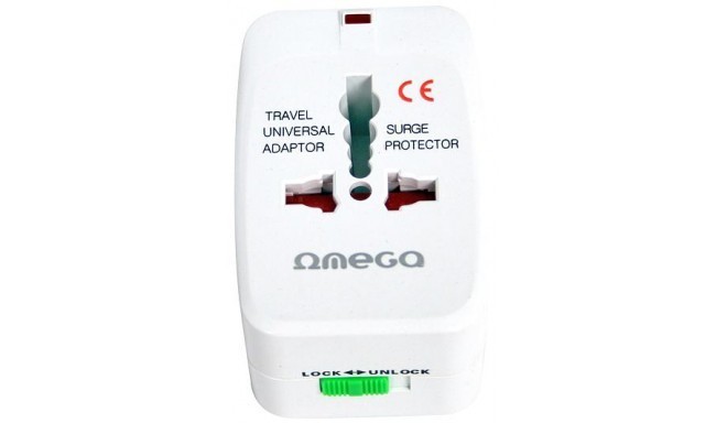 Omega power travel adaptor universal 4in1 (41188) - Travel adapters ...