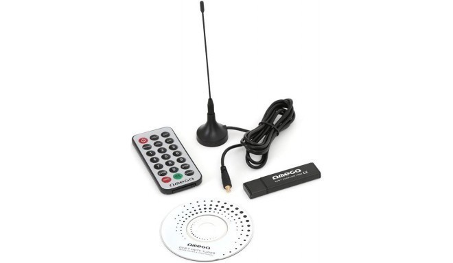 Omega TV card DVB-T USB Tuner MPEG4 HD CITI T900 - TV cards - Nordic ...