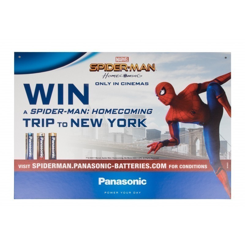 POS Panasonic Ceiling Hanger Spider-Man - POS materjalid - Photopoint