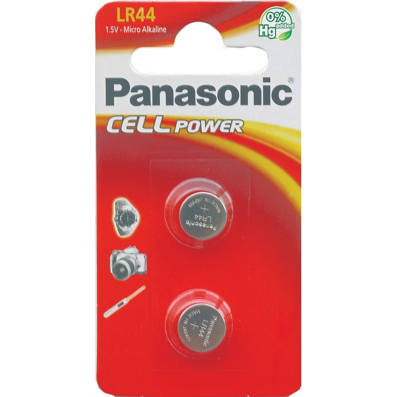 Panasonic battery LR44L/2BB - Batteries - Photopoint