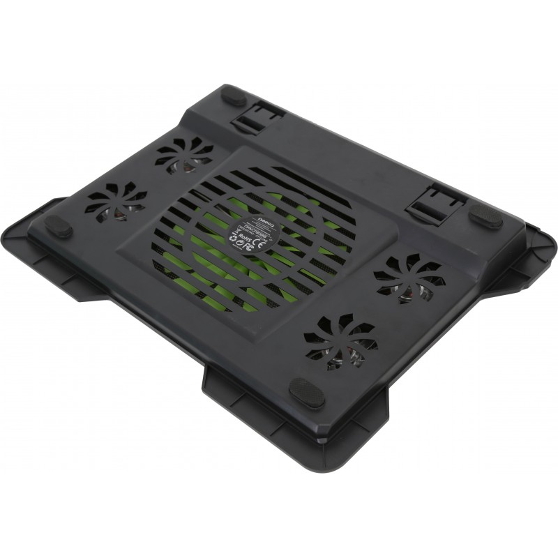 Omega laptop cooler pad Cyclone, black - Notebook cooler stands ...