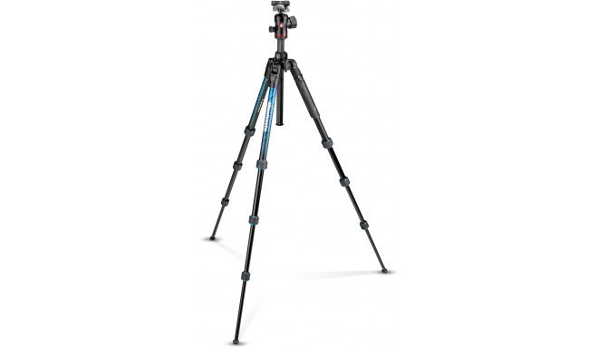 Manfrotto tripod kit Befree Advanced MKBFRTA4BL-BH, blue - Tripods ...
