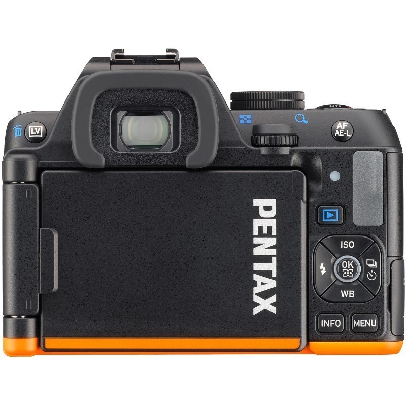 Pentax K-S2 + 18-135mm WR Kit, black/orange - DSLRs - Nordic Digital