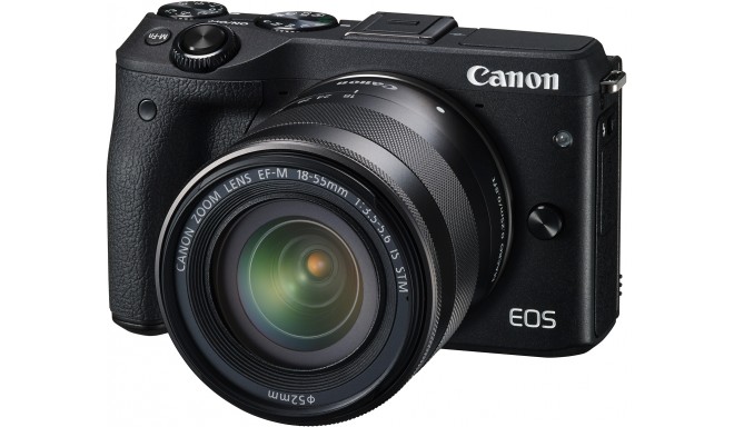 Canon EOS M3 + 18-55 IS STM Kit - Hübriidkaamerad - Photopoint