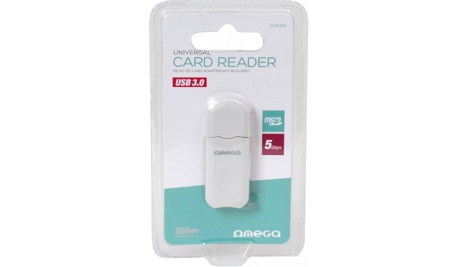Omega card reader USB 3.0 OUCR3 (42847) - Memory card readers - Nordic ...