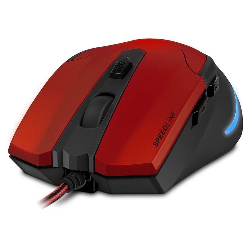 Speedlink mouse Aklys, black/red (SL-680001-BKRD) - Mice - Photopoint